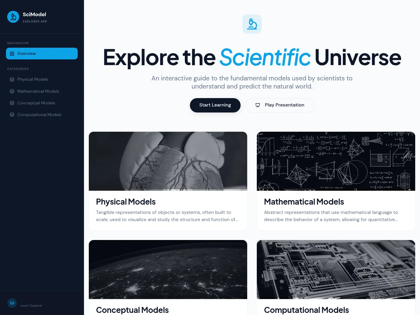 Science Model Explorer