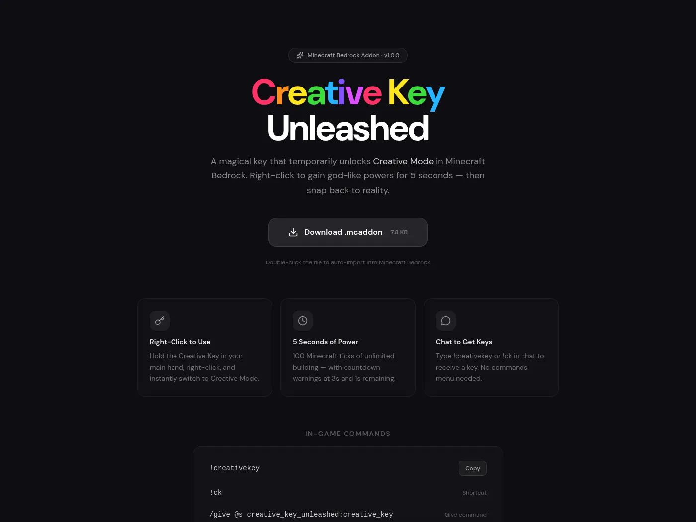Creative Key Unleashed