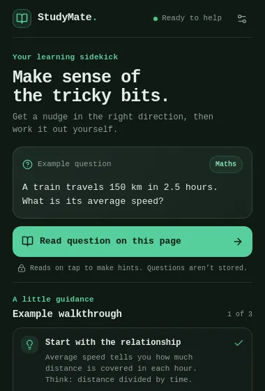 StudyMate Extension