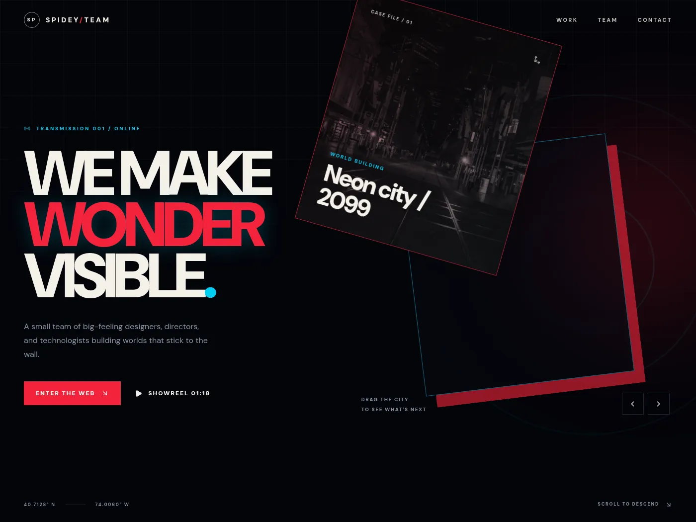 Spidey 3D Portfolio