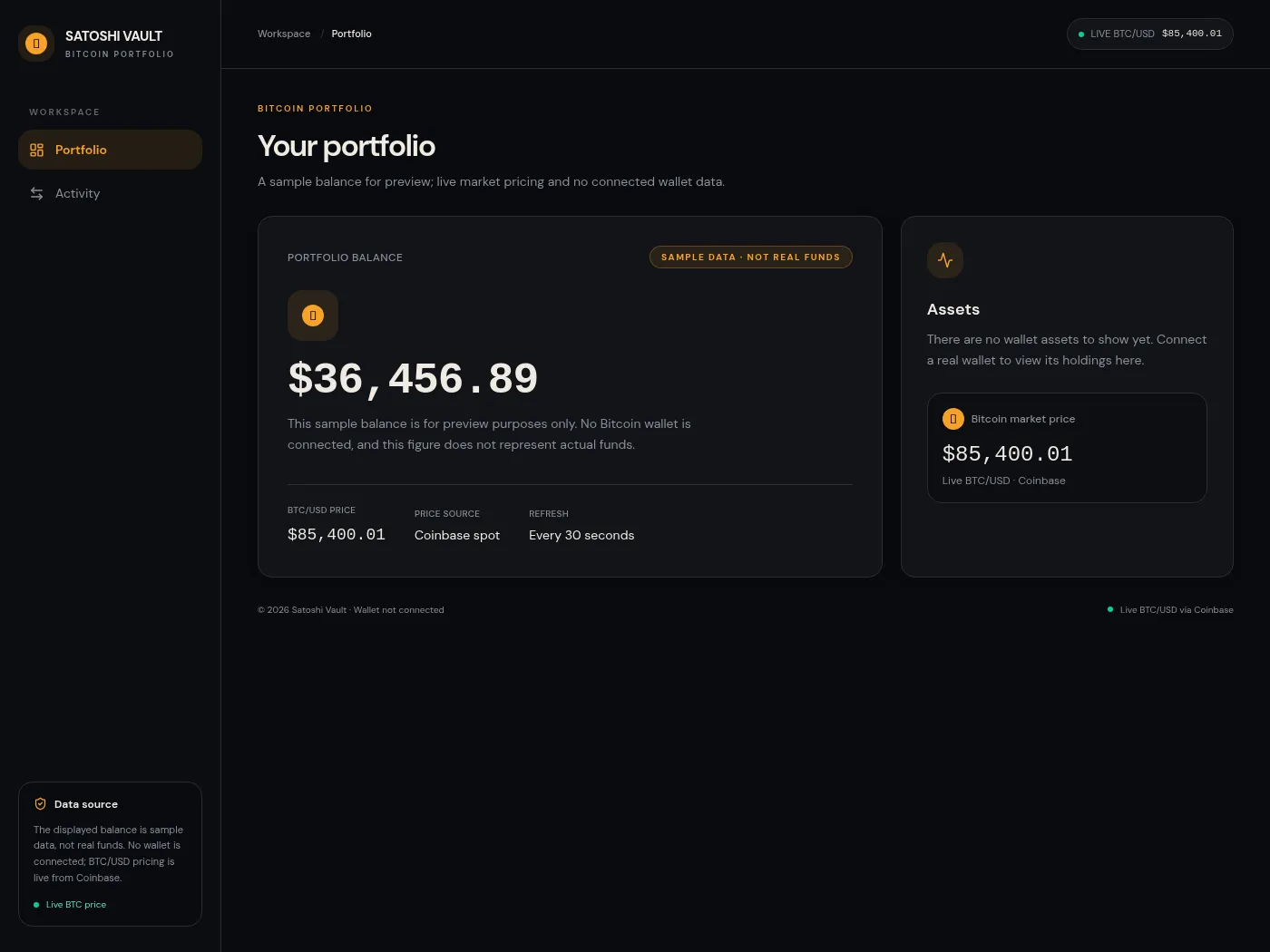 Realistic Bitcoin Balance
