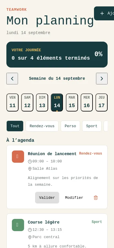 TeamWork App