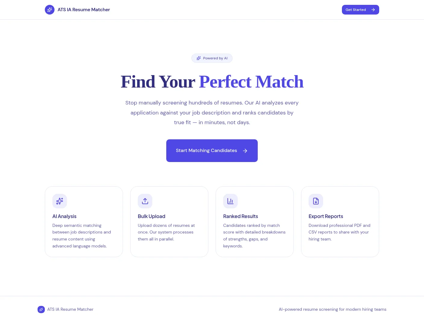 ATS IA Resume Matcher