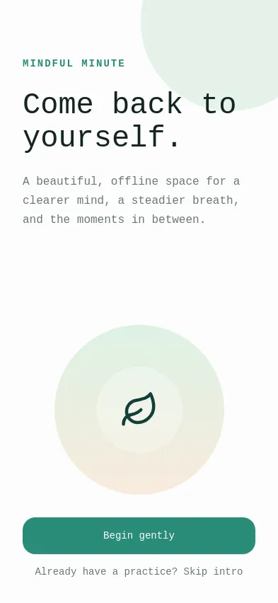 Mindful Minute Pro