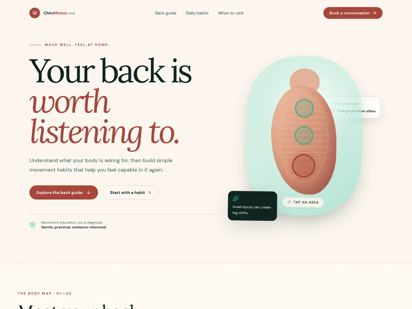 ChiroMotion Hub