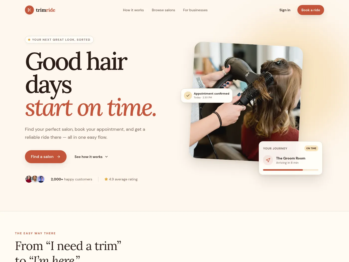 Salon Ride Connect