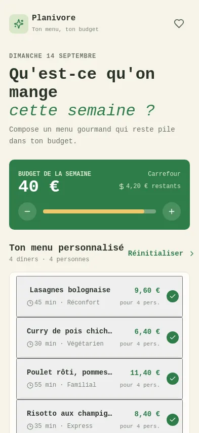 Planivore Mobile