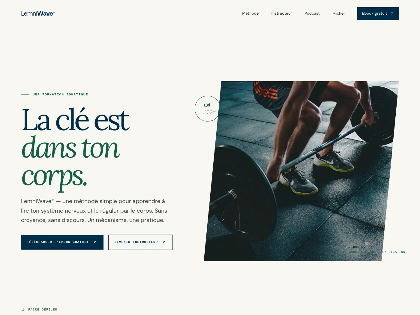 LemniWave® Site Vitrine