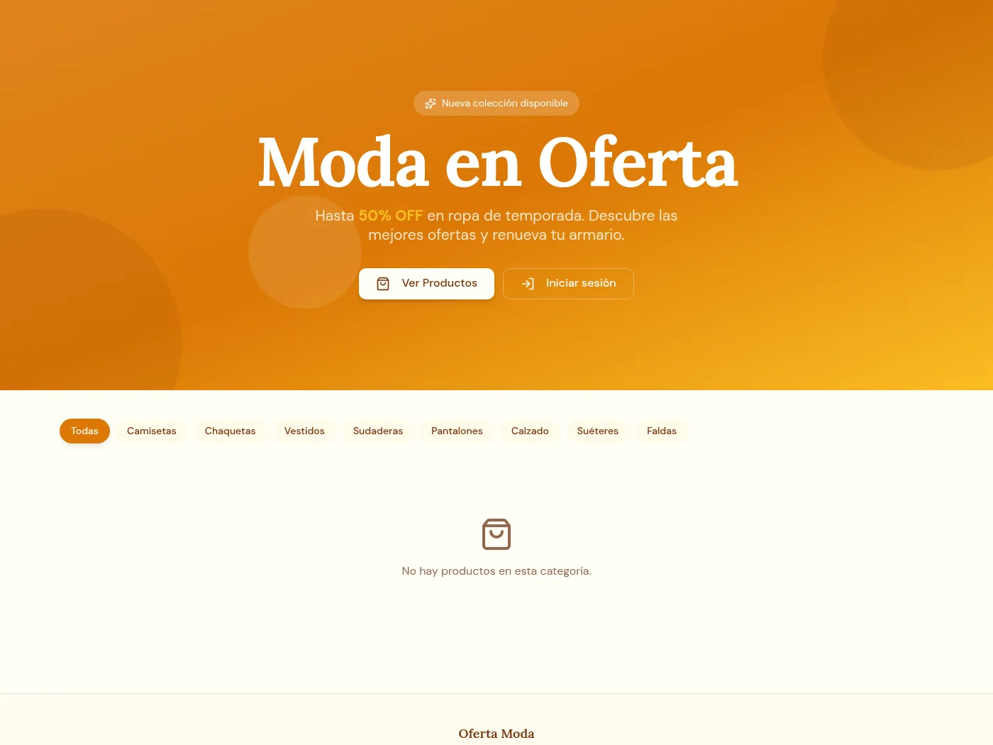 Oferta Moda Web