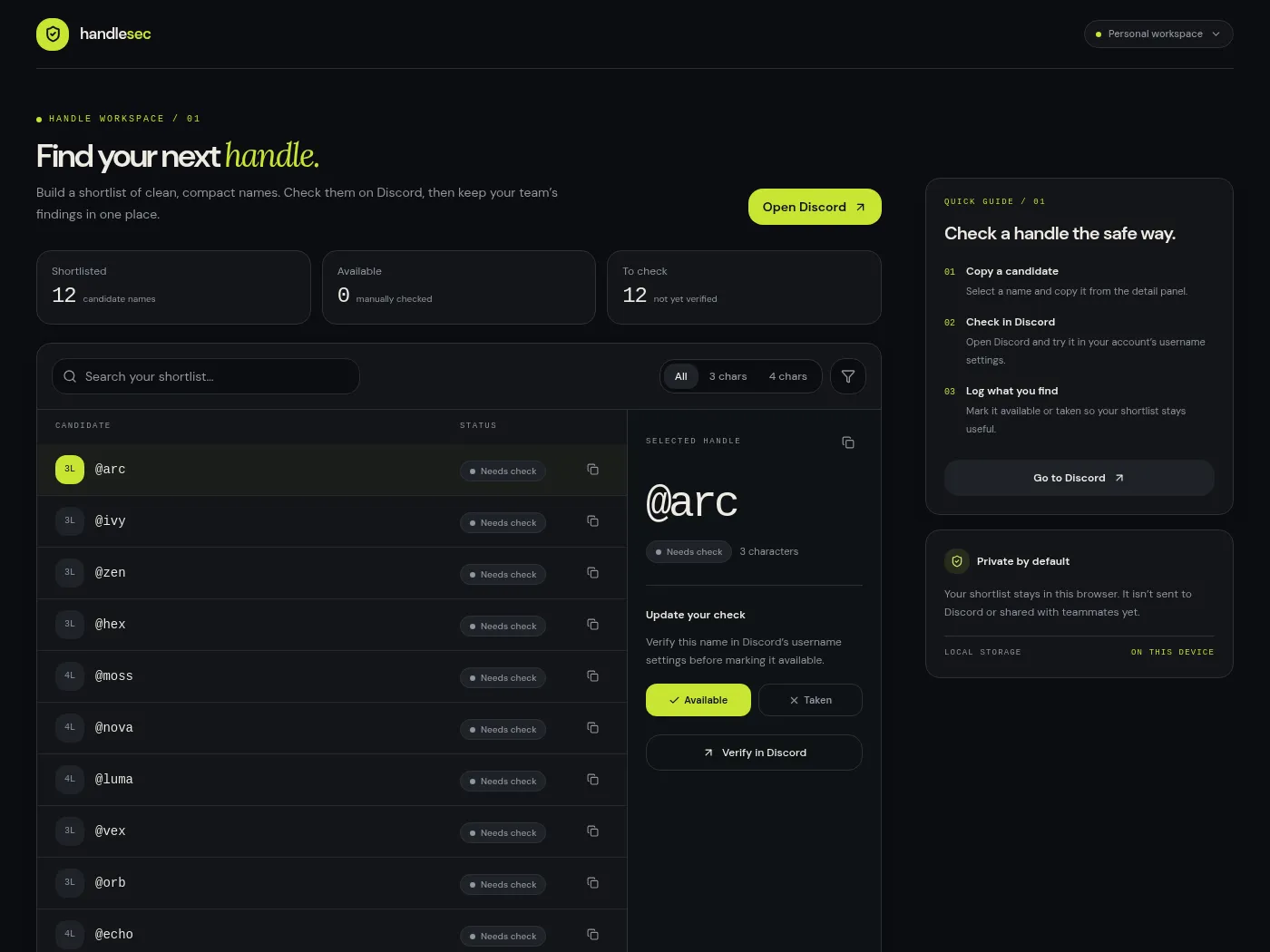 HandleSec