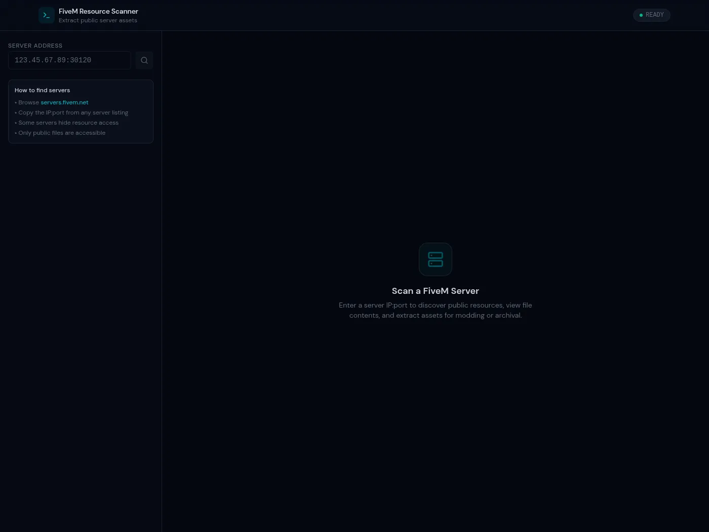 FiveM Resource Scanner