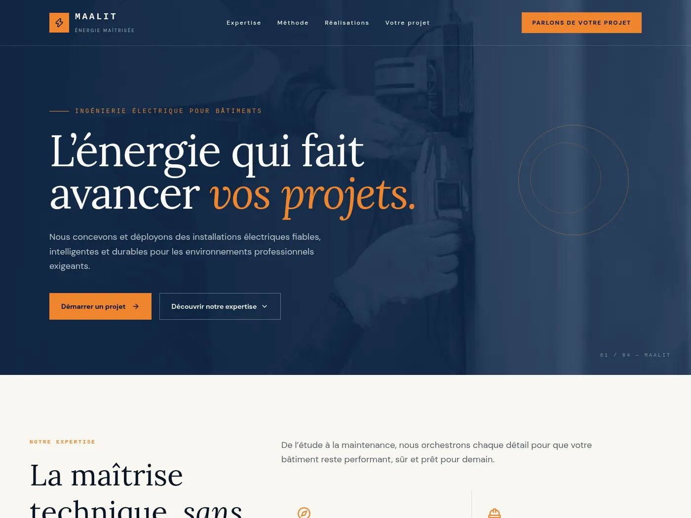 MAALIT Pro Electrical Site