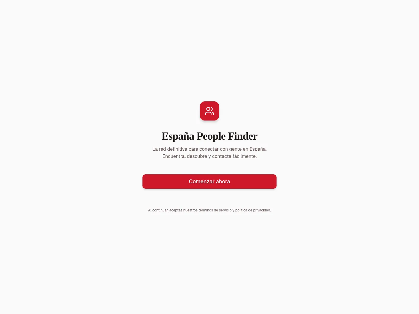 España People Finder