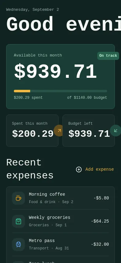 Expense Buddy