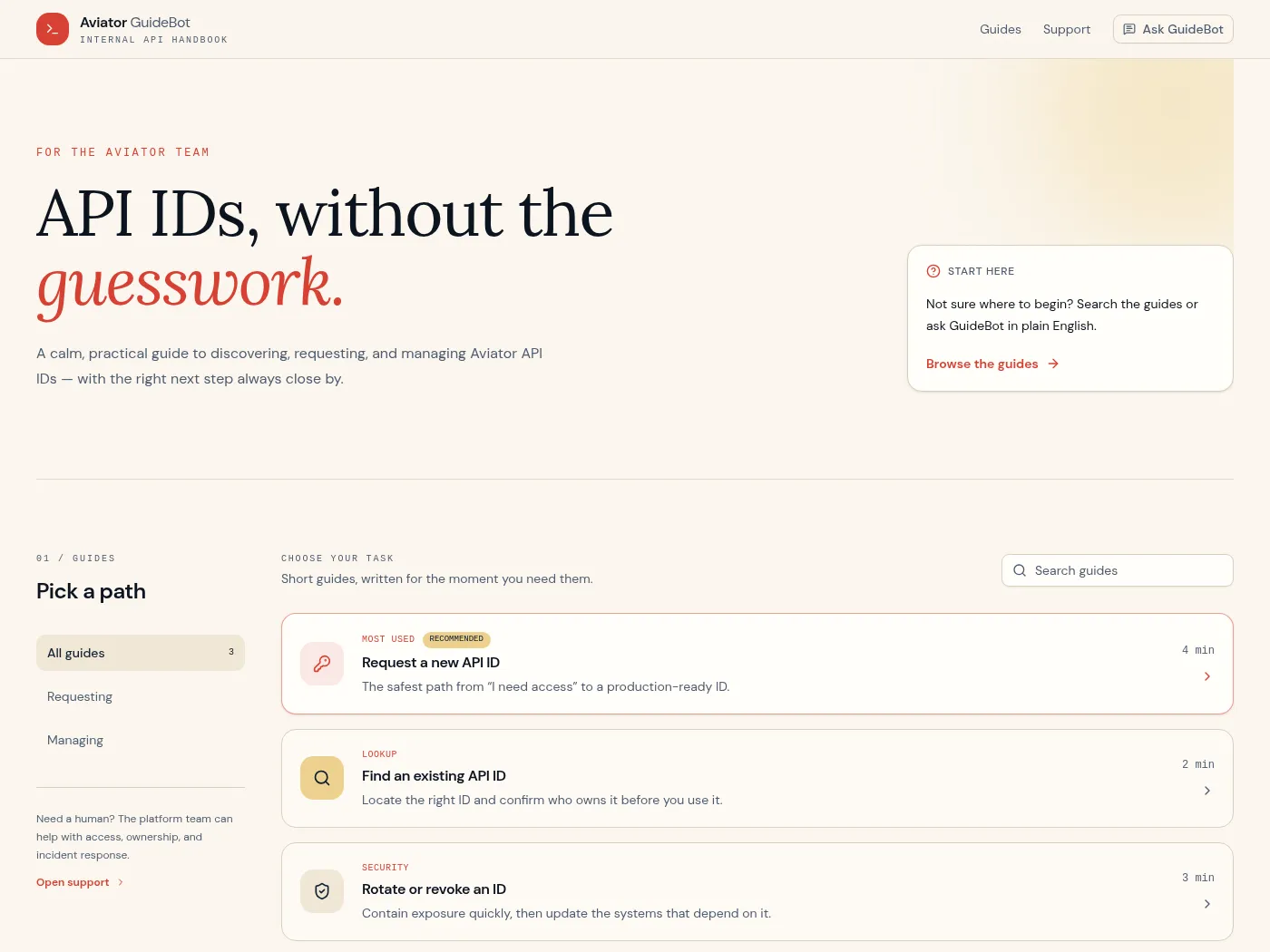 Aviator API GuideBot