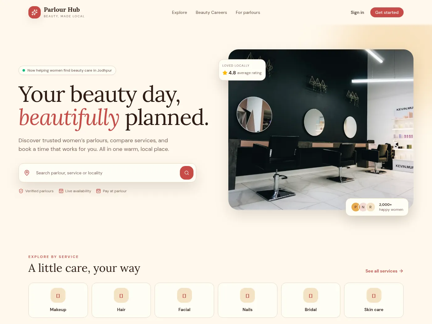 Parlour Hub Unified Platform
