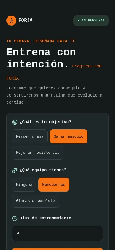 AI Workout Generator