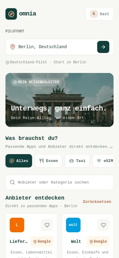 Omnia Travel Hub