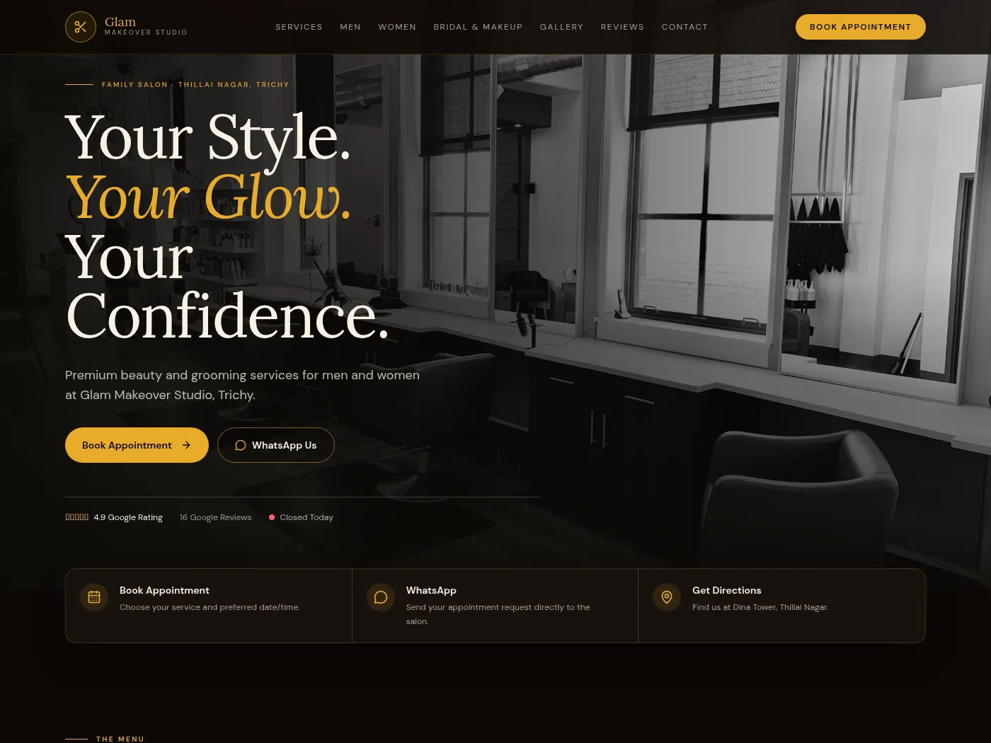 Glam Studio Premium Site