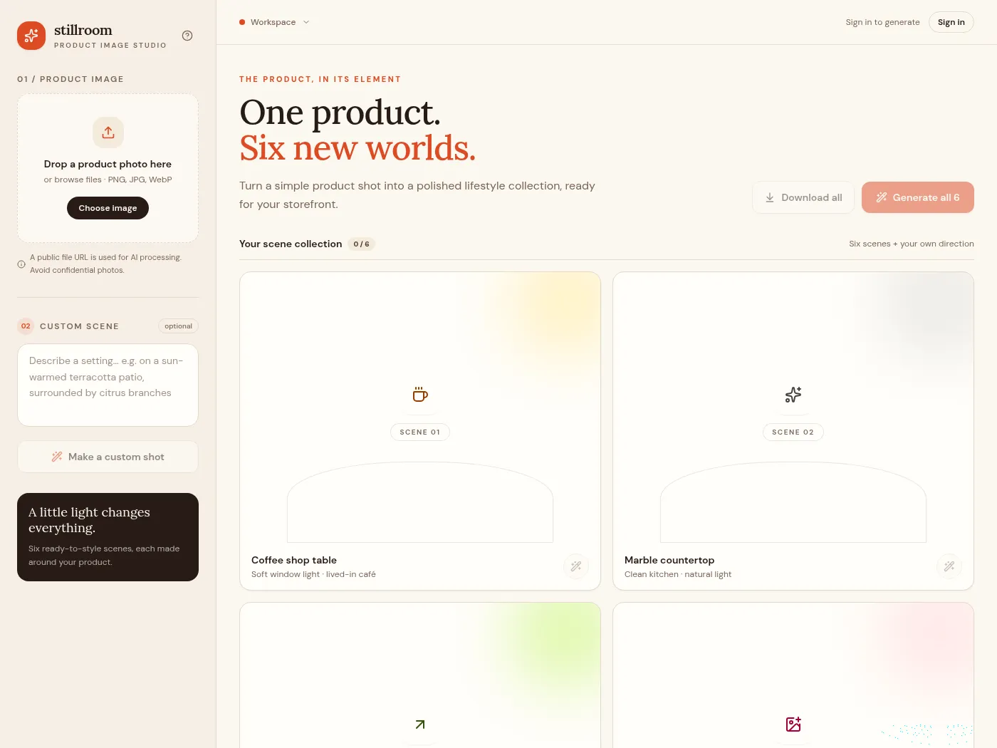 AI Product Photo Studio