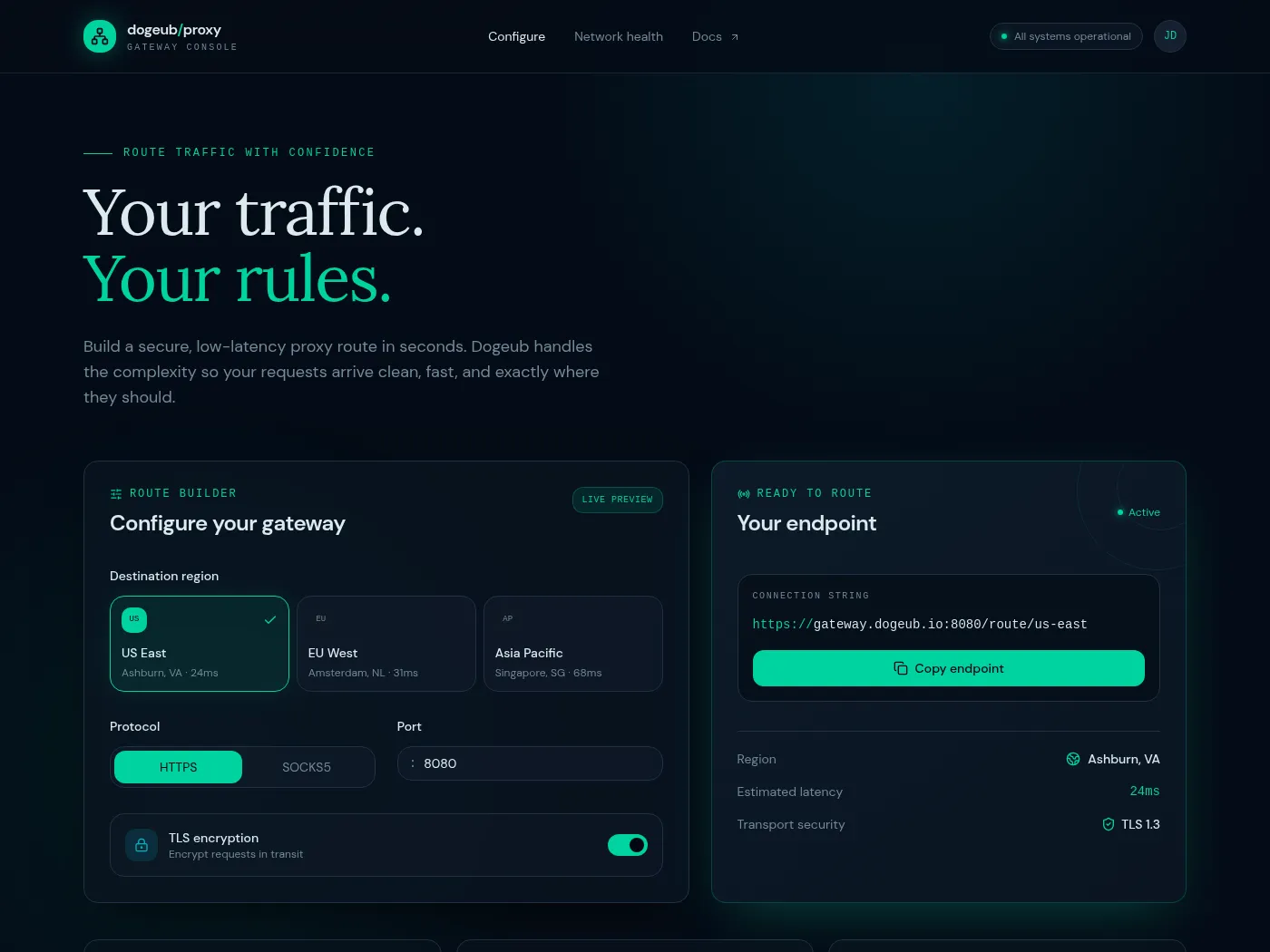 Dogeub Proxy Gateway