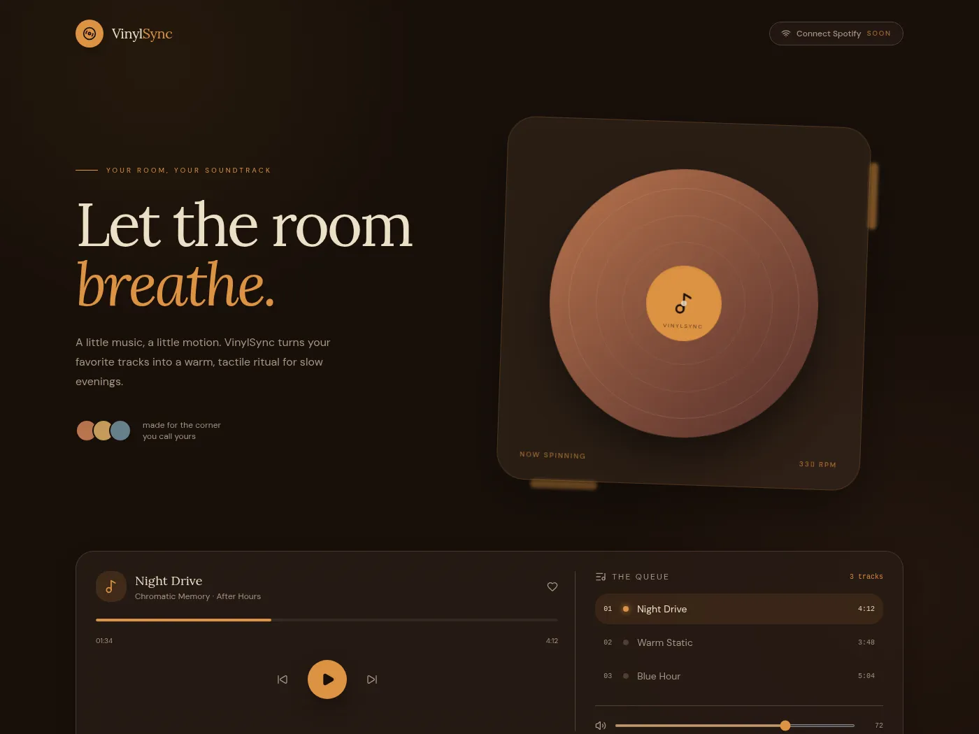 VinylSync Player