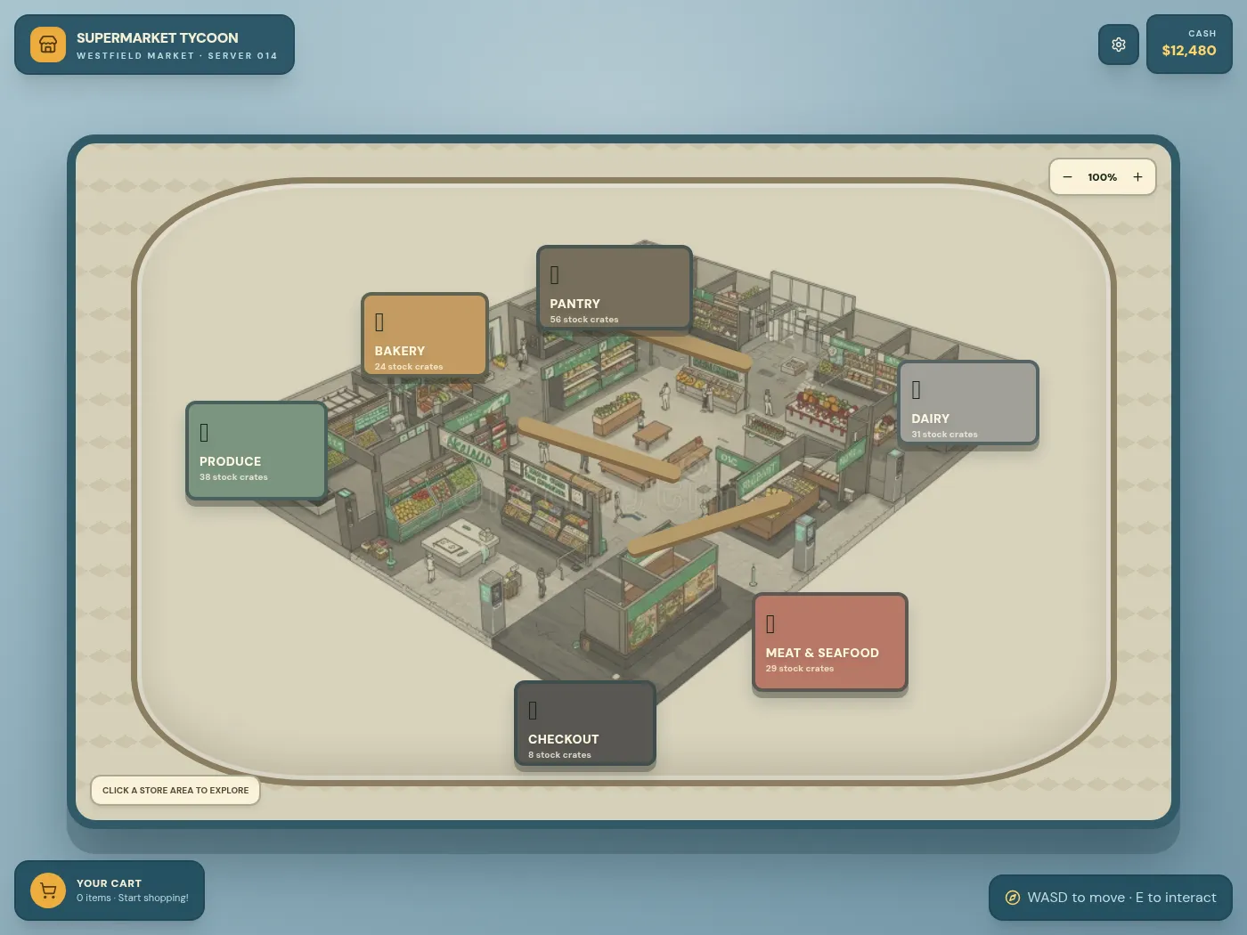 SmartMarket Layout