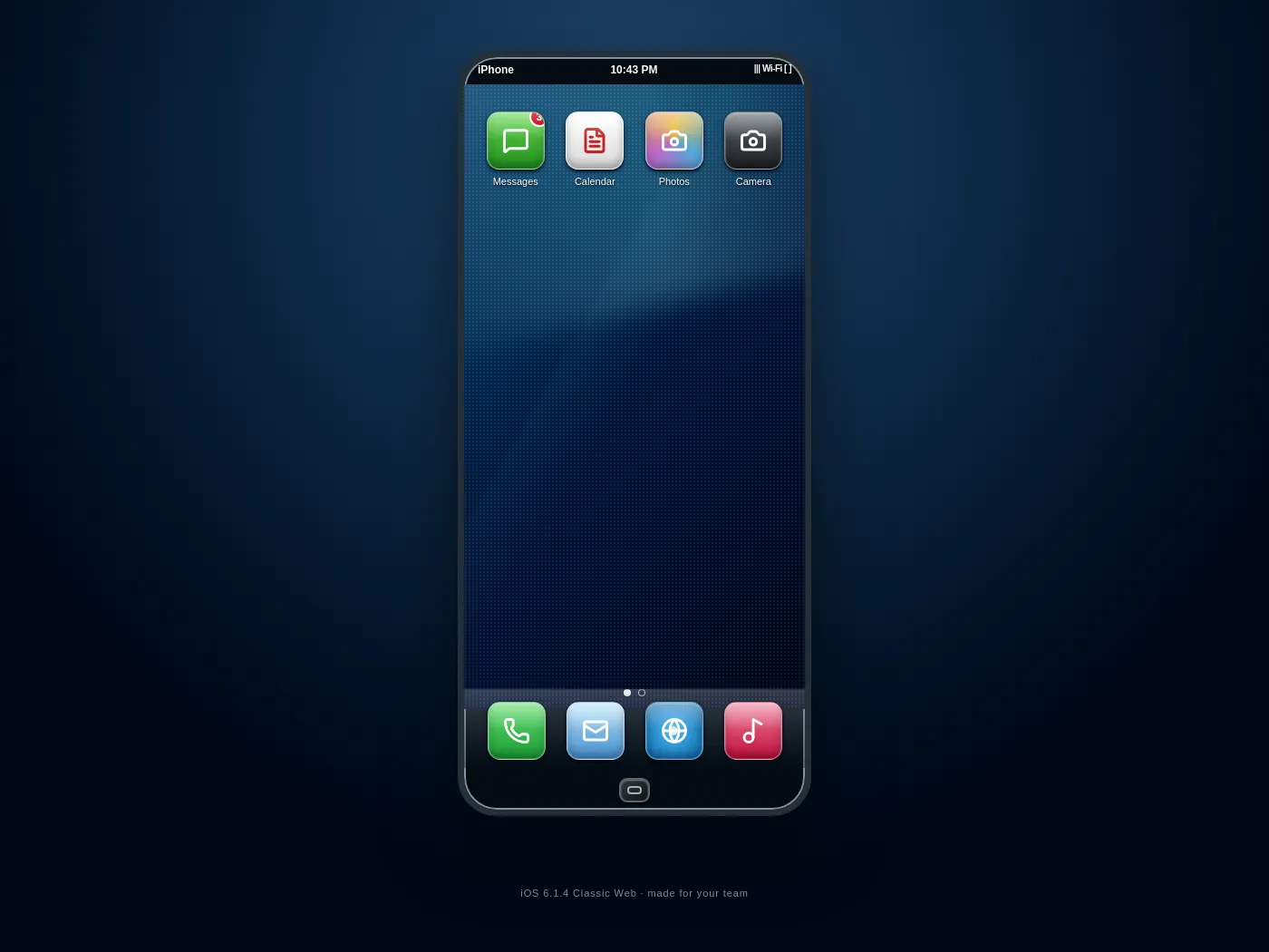 iOS 6 Classic Web