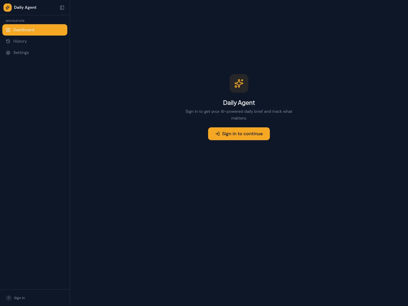 AI Daily Data Agent