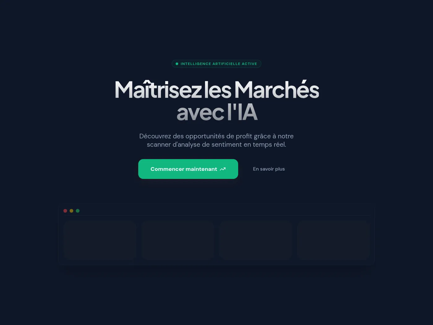 AI Bourse Monitor