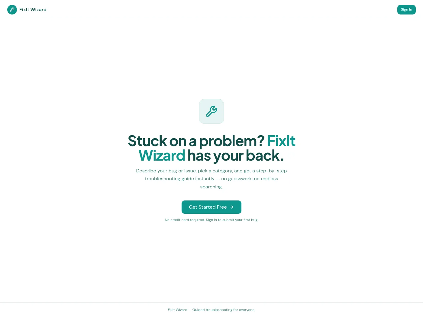 FixIt Wizard
