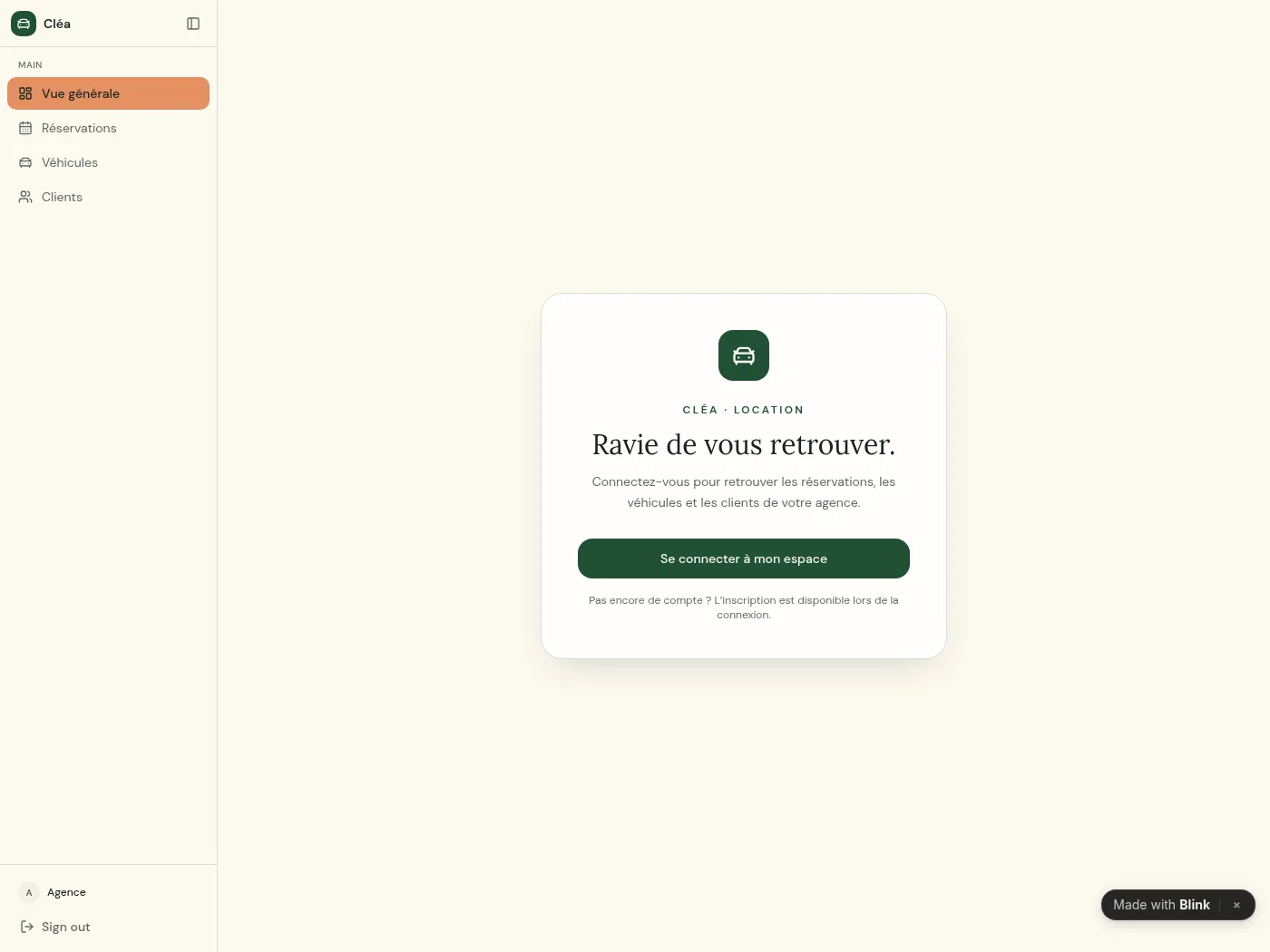 SaaS Location Voitures