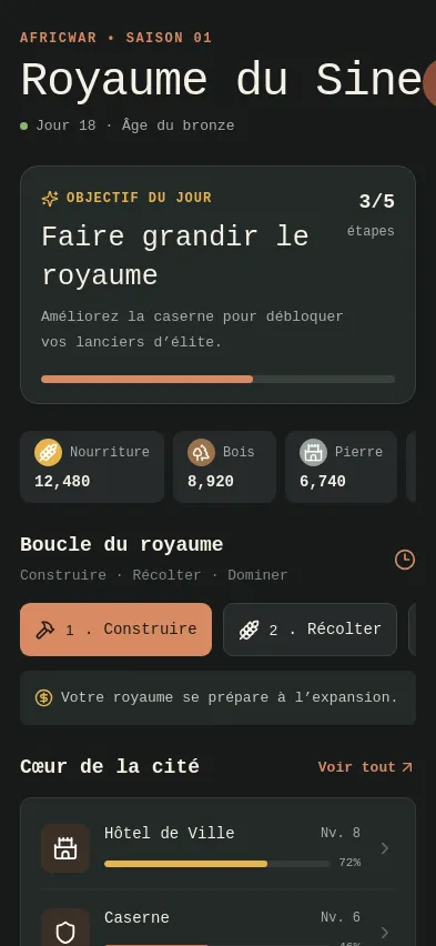 AfricWar: Civilizations Mobile