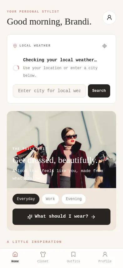 Closetly: AI Fashion Wardrobe