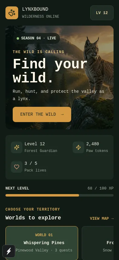 Lynx Adventure Online
