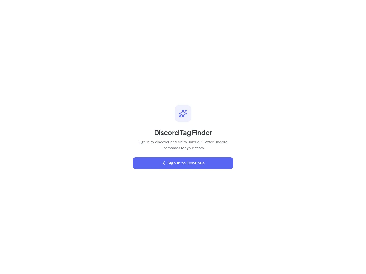 Discord Tag Finder