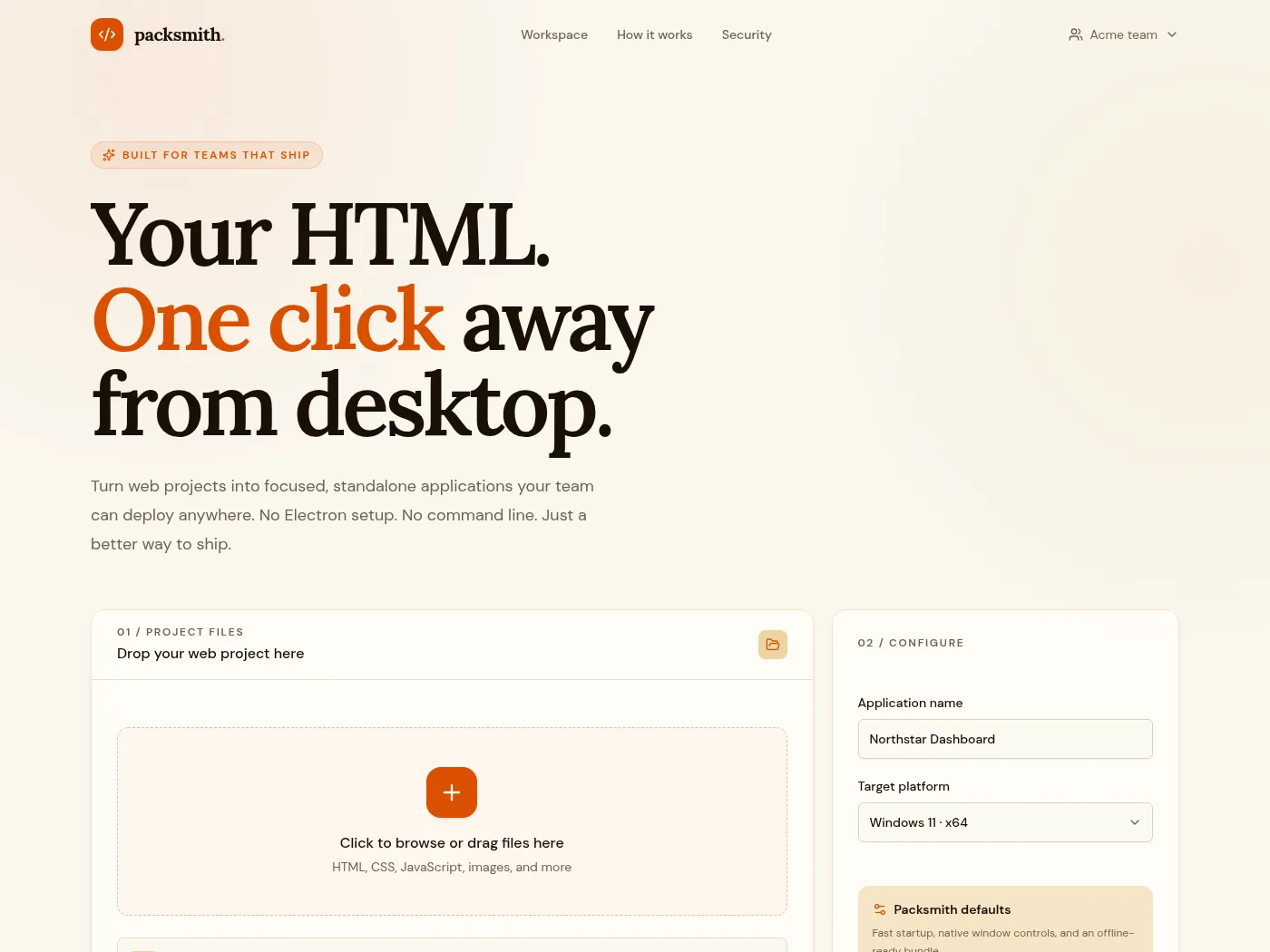 HTML to EXE Converter