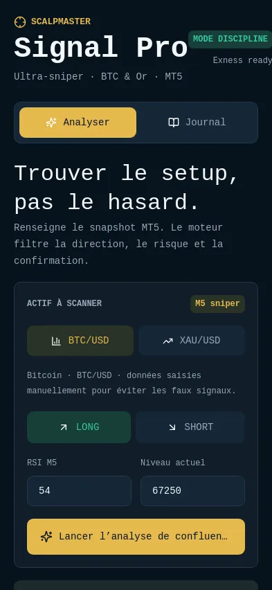 ScalpMaster Signal Pro