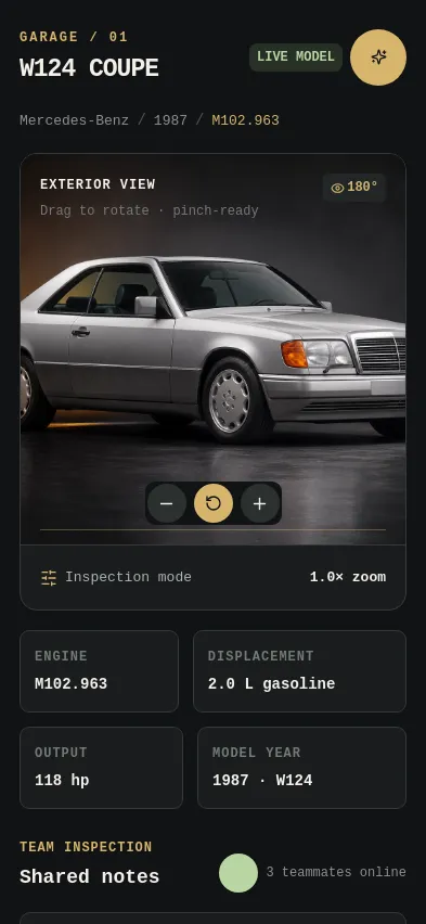 3D Car Explorer Mobile