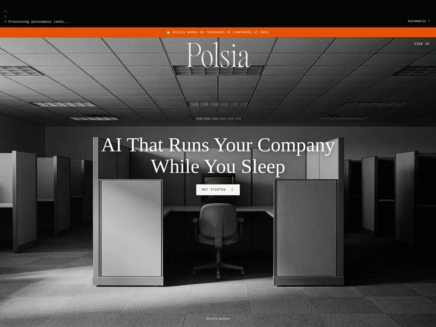Polsia Site Clone