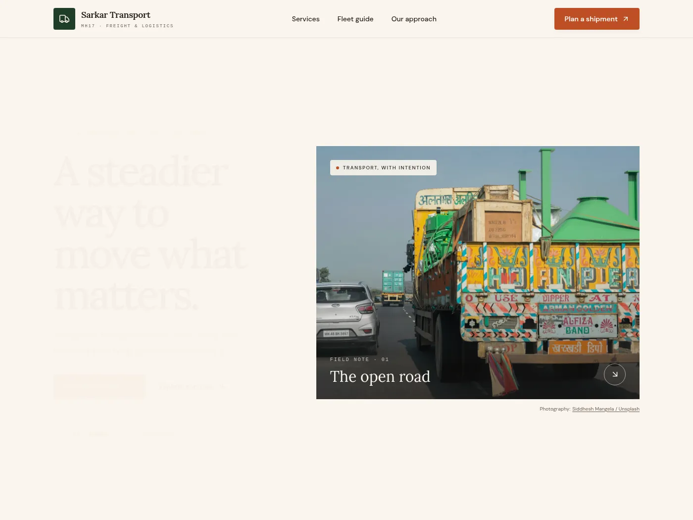 Sarkar Transport Portal