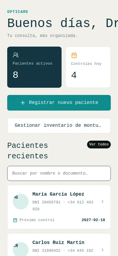 OptiCare Mobile Suite