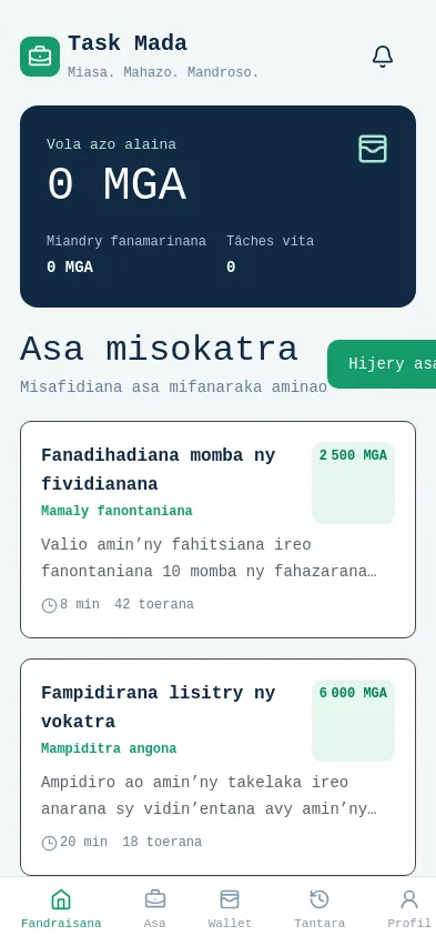 Task Mada