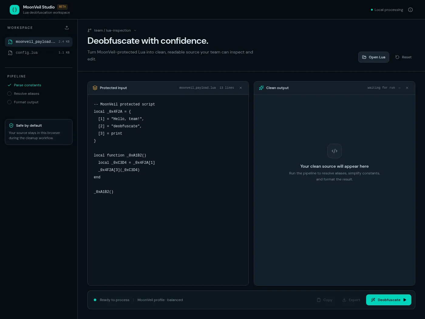 LuaScript Deobfuscator