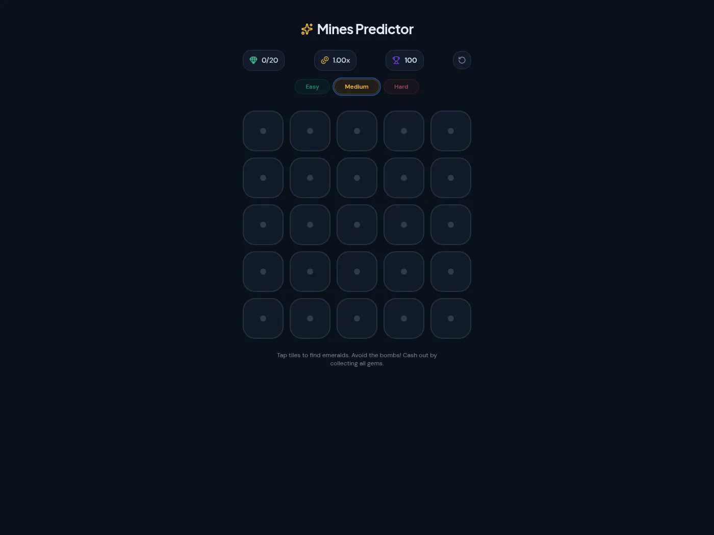 Stake Mines Predictor
