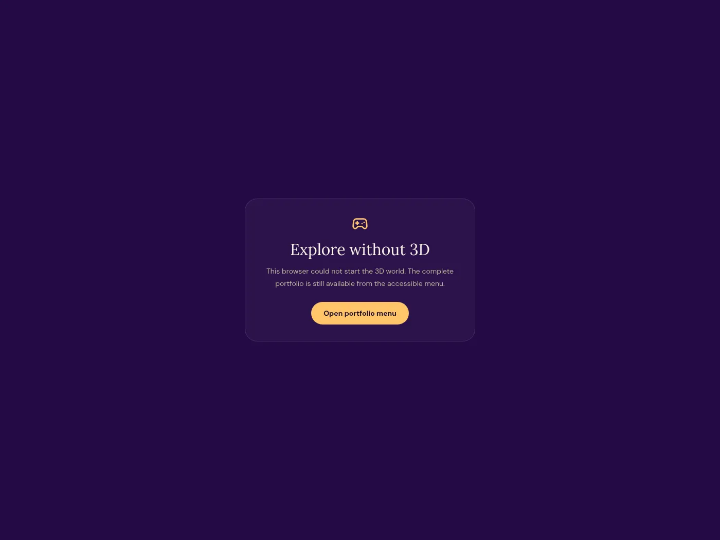 Arjun K V 3D Drive Portfolio