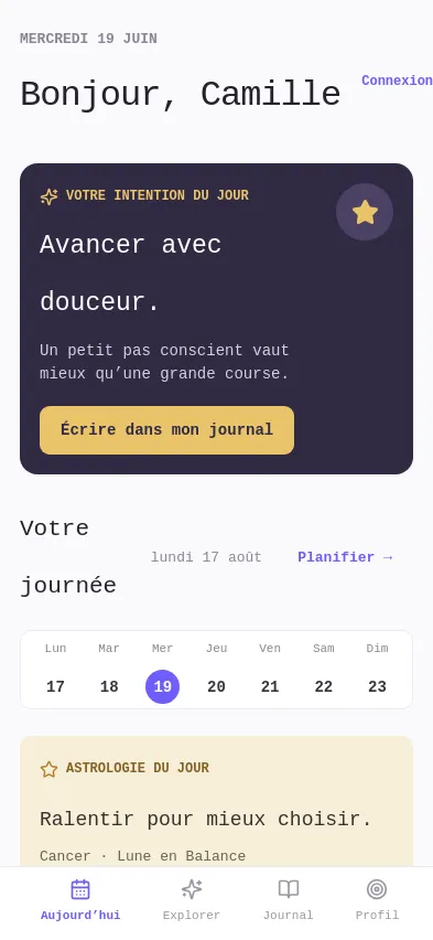 VieOrganisée Mobile