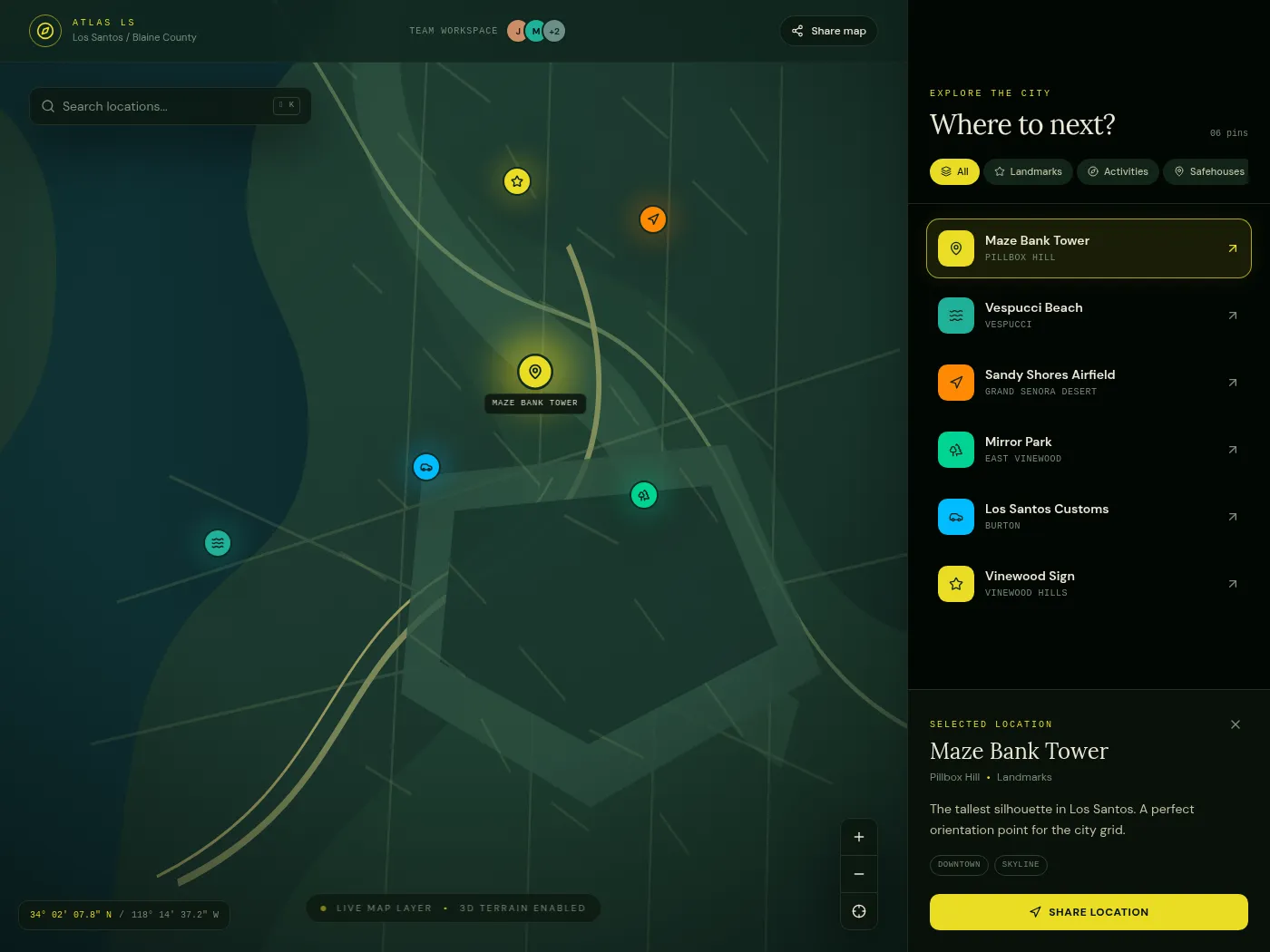 GTA 5 Interactive Map