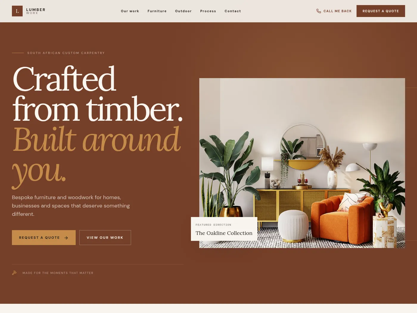 Lumber Worx Sales Platform