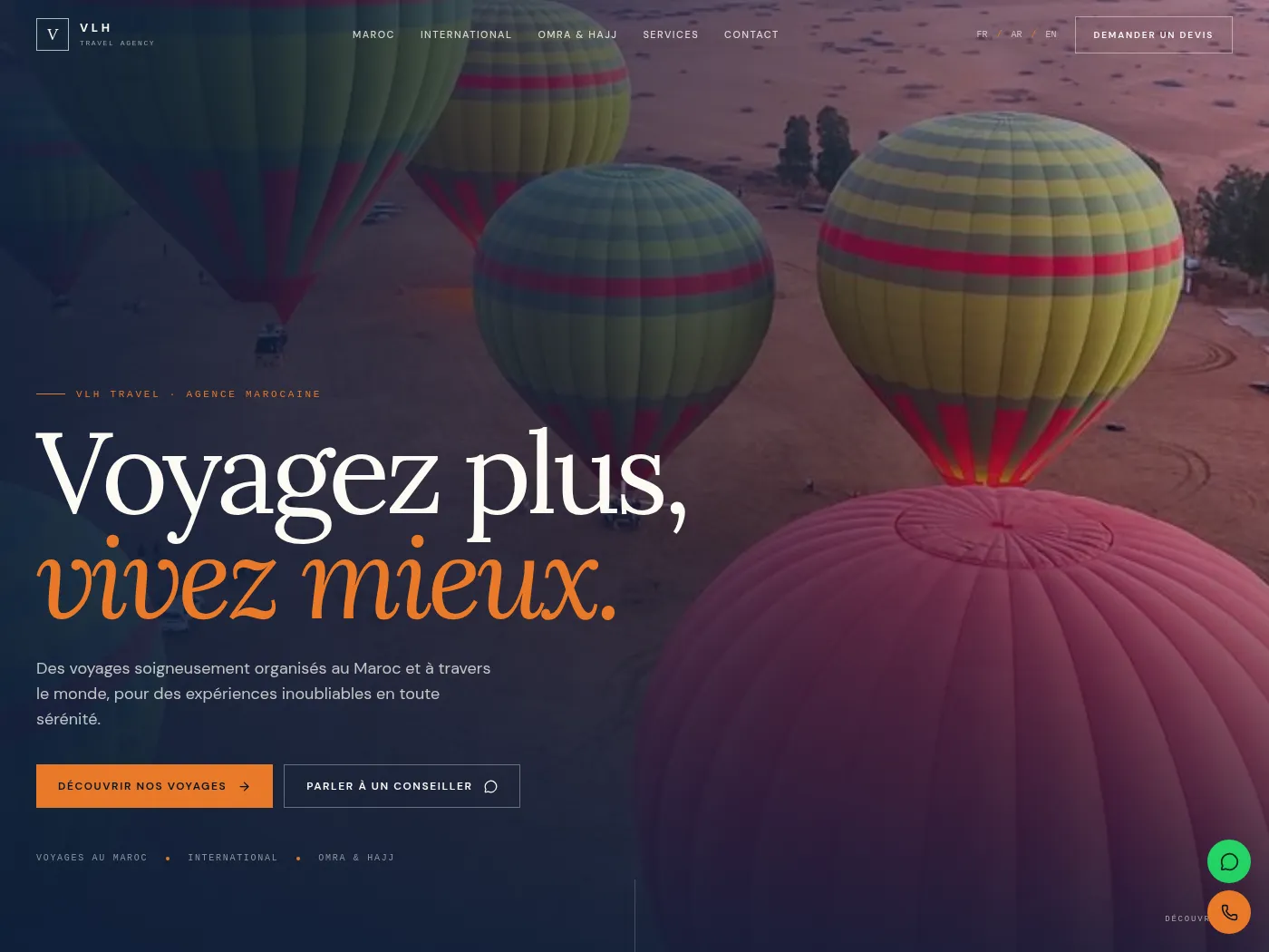 VLH Travel Premium Site